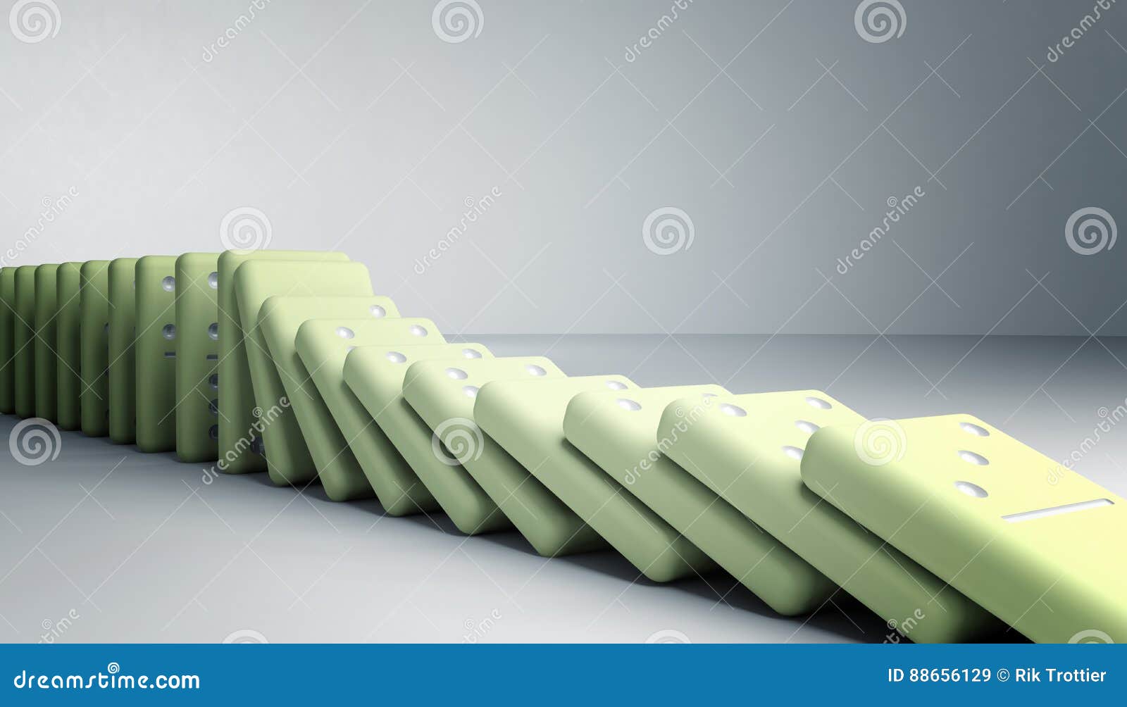 Chain Reaction, Exponential Growth, Circle Line Model Cartoon Vector ...