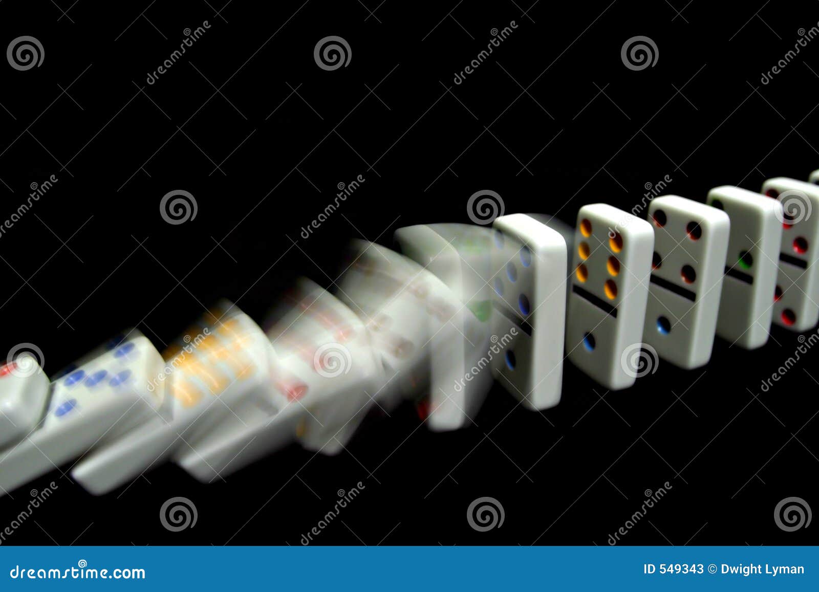 Dominoes Falling Royalty-Free Stock Photo | CartoonDealer.com #499089