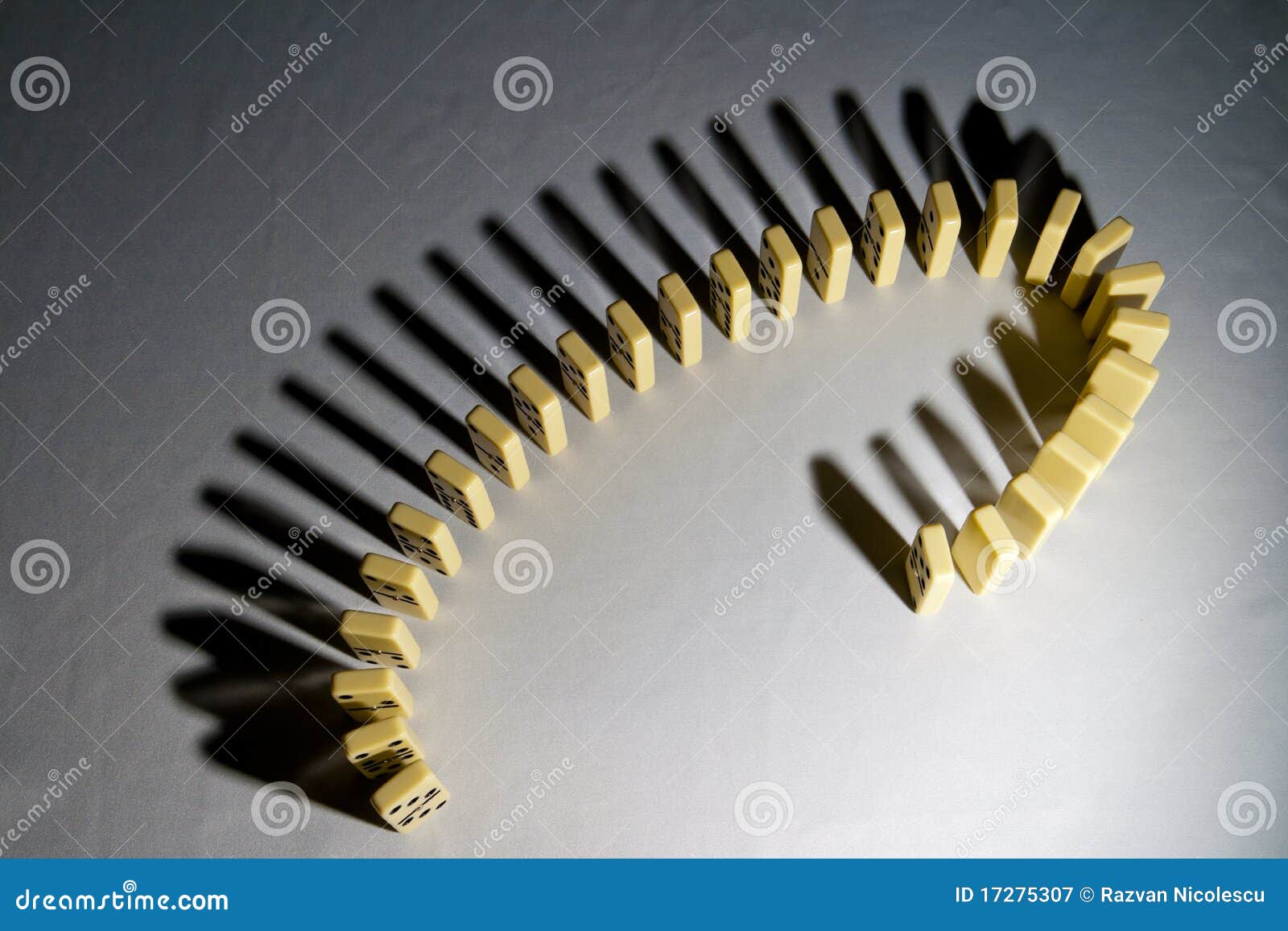 Dominoes line up stock image. Image of visual, dominoes - 17275307