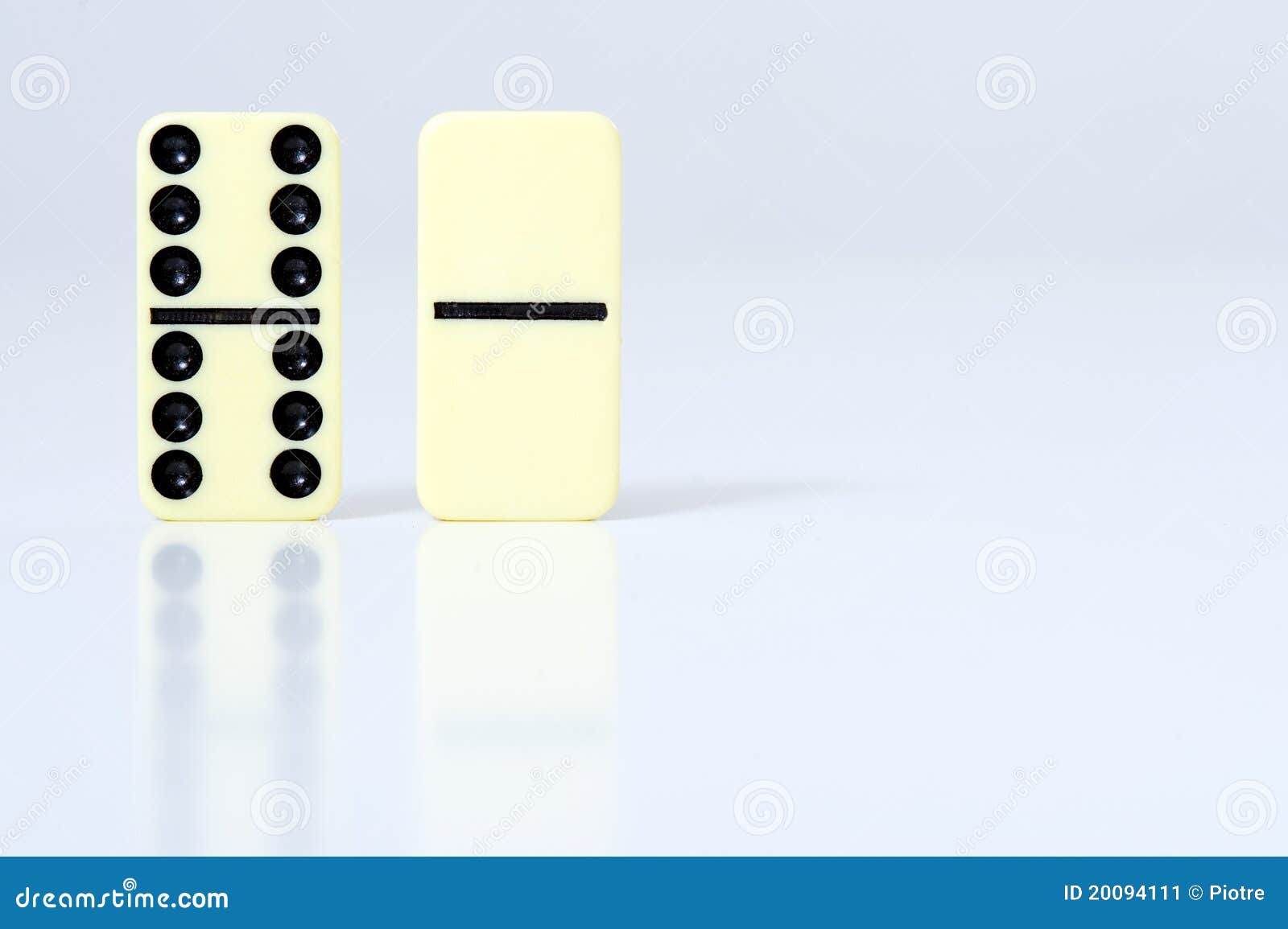 Dominos pieces stock image. Image of casino, classic - 20094111