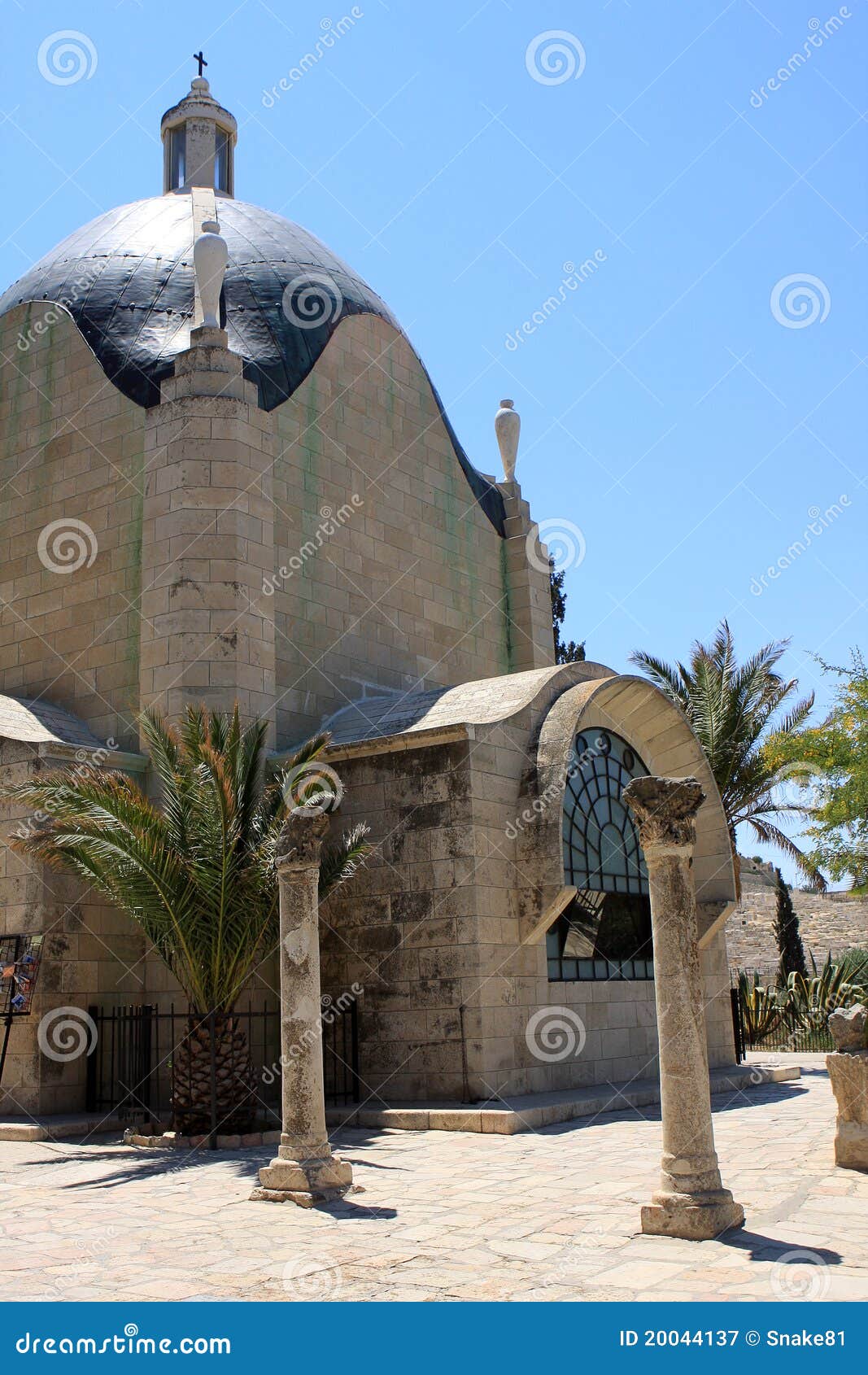 Dominus Flevit Church In Jerusalem, Israel Royalty-Free Stock Image ...