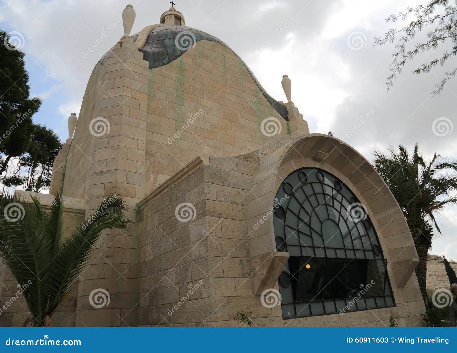 Dominus Flevit Church stock image. Image of history, bible - 60911603