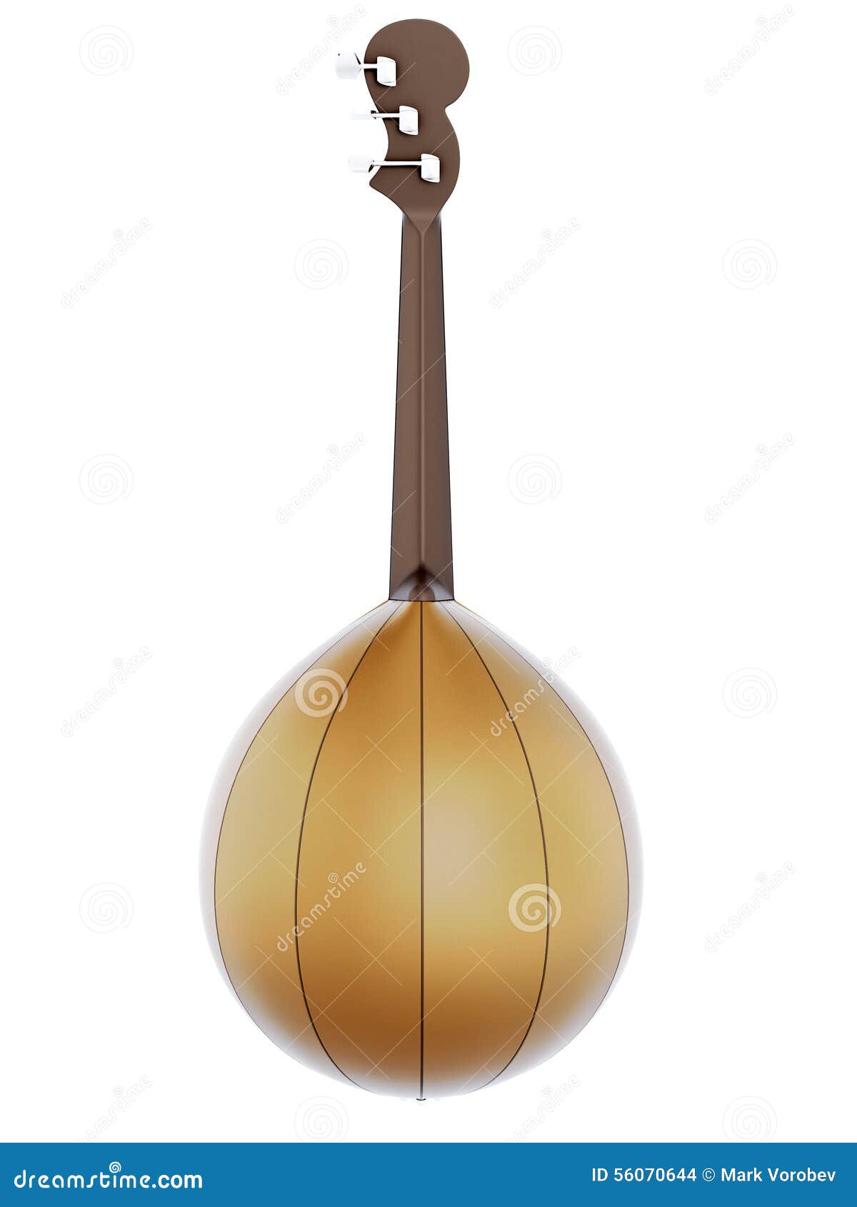 Domra National Russian And Ukrainian Folk Wooden Stringed Instrument ...