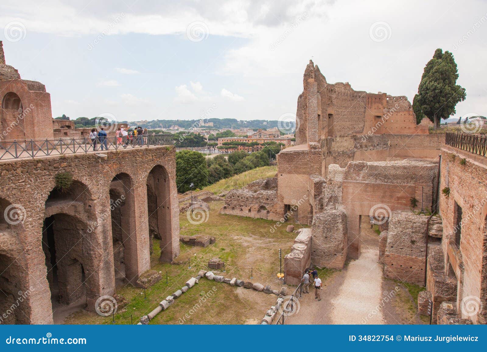 Domus Augusti imagen de archivo editorial. Imagen de estructura - 34822754