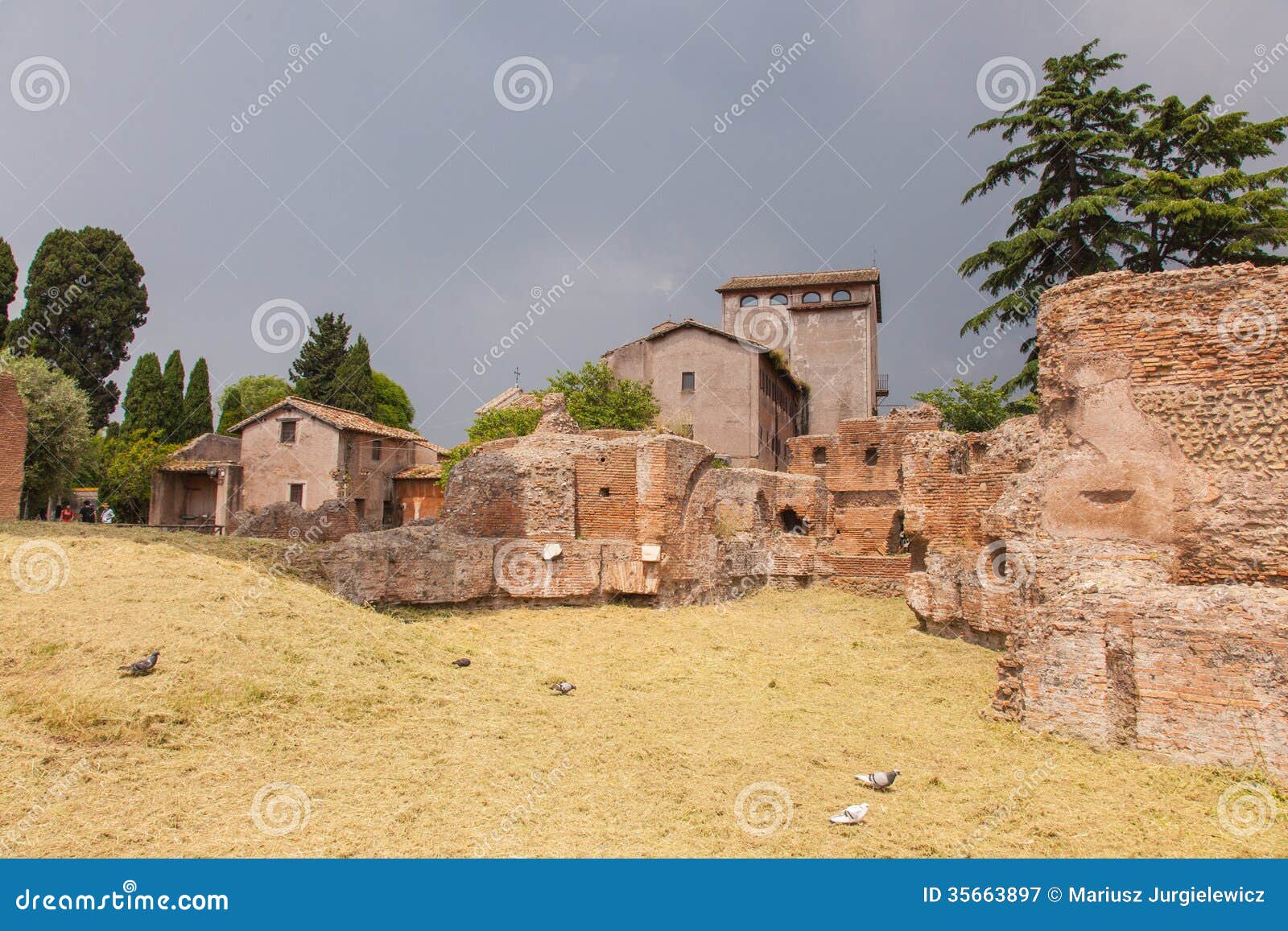 Domus Augusti imagem de stock. Imagem de famoso, exterior - 35663897