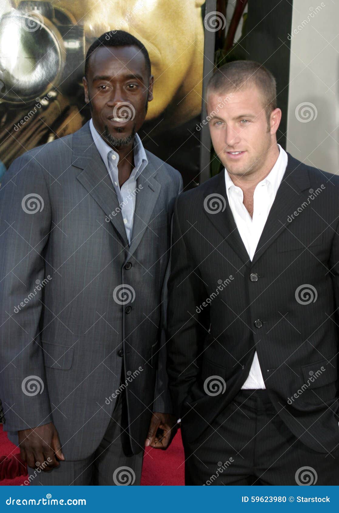 Don Cheadle et Scott Caan image éditorial. Image du réussite - 59623980