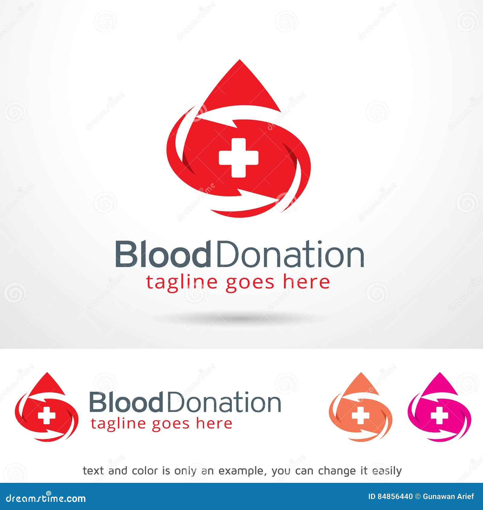 Don Du Sang Logo Template Design Vector Illustration de Vecteur ...