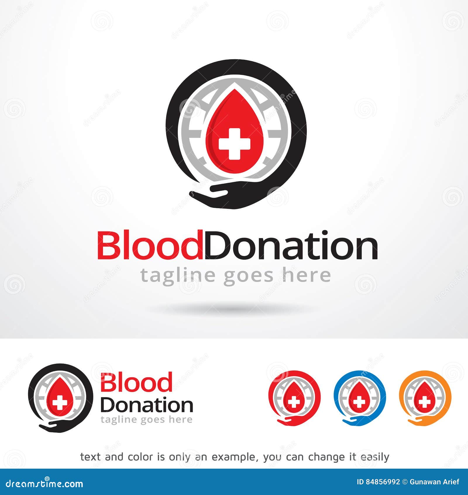 Don Du Sang Logo Template Design Vector Illustration de Vecteur ...