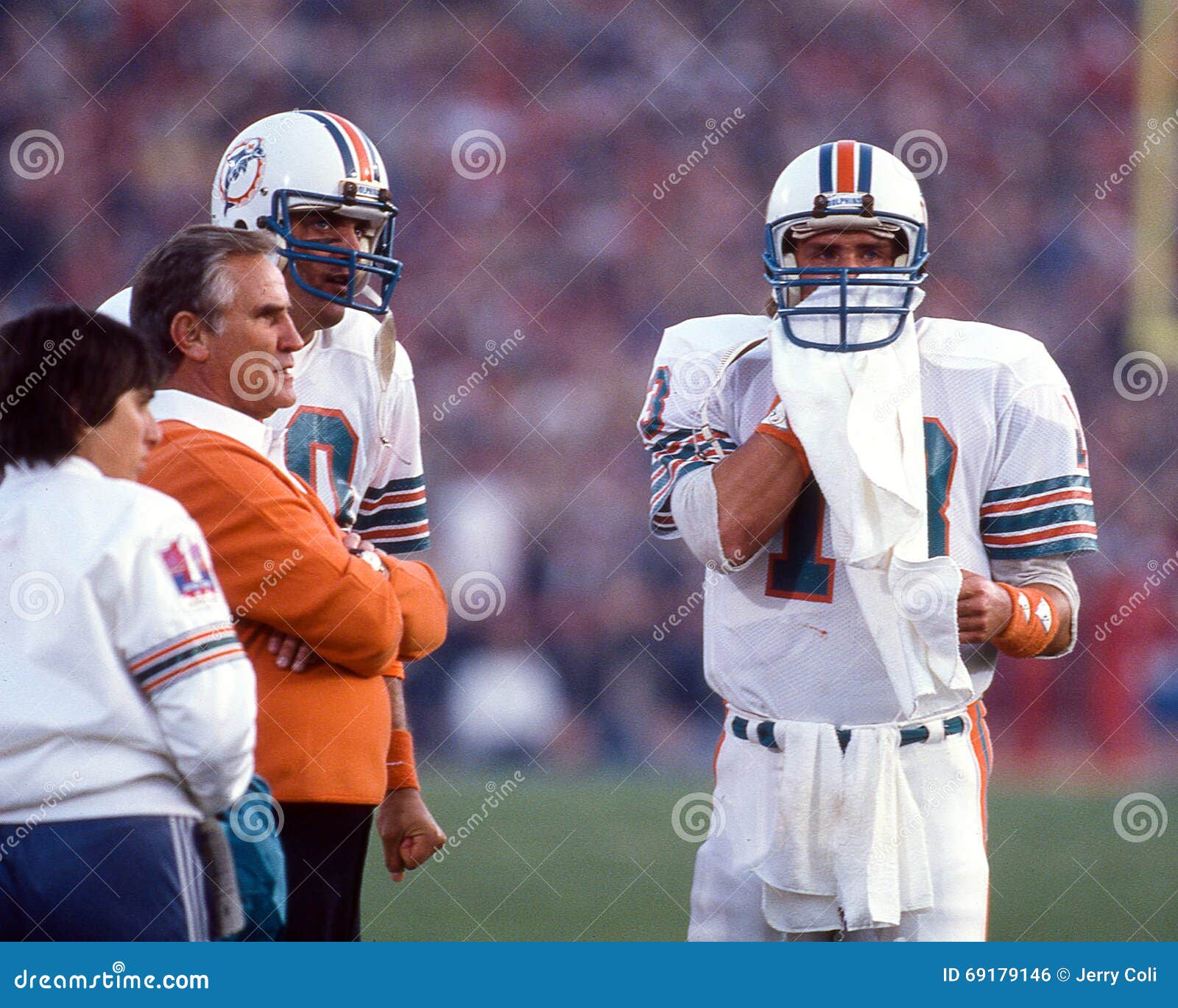 Don Shula E Dan Marino, Miami Dolphins Fotografia Editoriale - Immagine ...