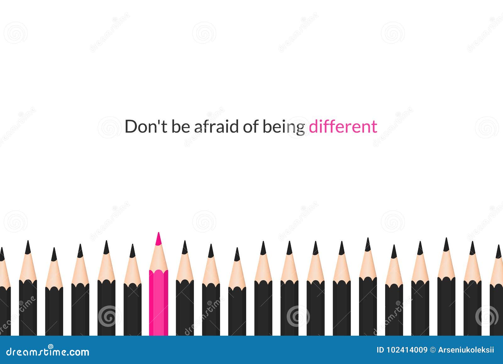 Being Different And Success - Shown As Word Being Different On A Fuel ...