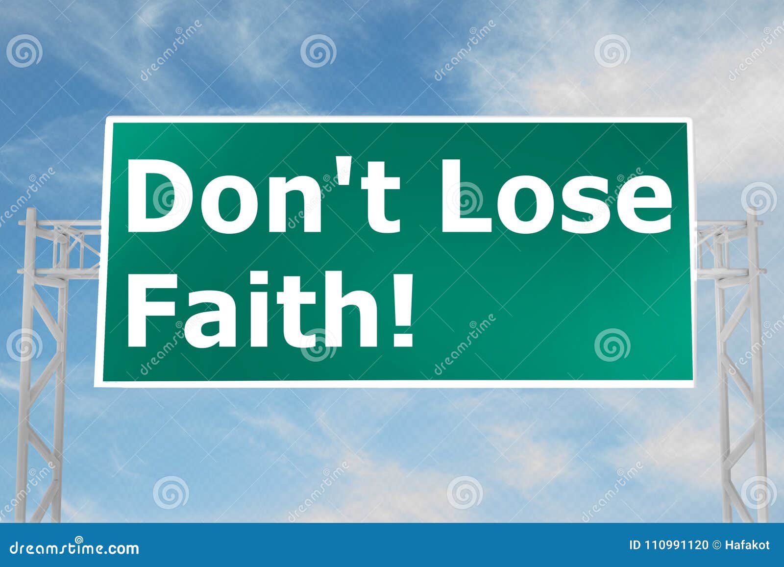 Don t Lose Faith! concept stock illustration. Illustration of ... Don t Lose Faith! concept stock illustration. Illustration of ...