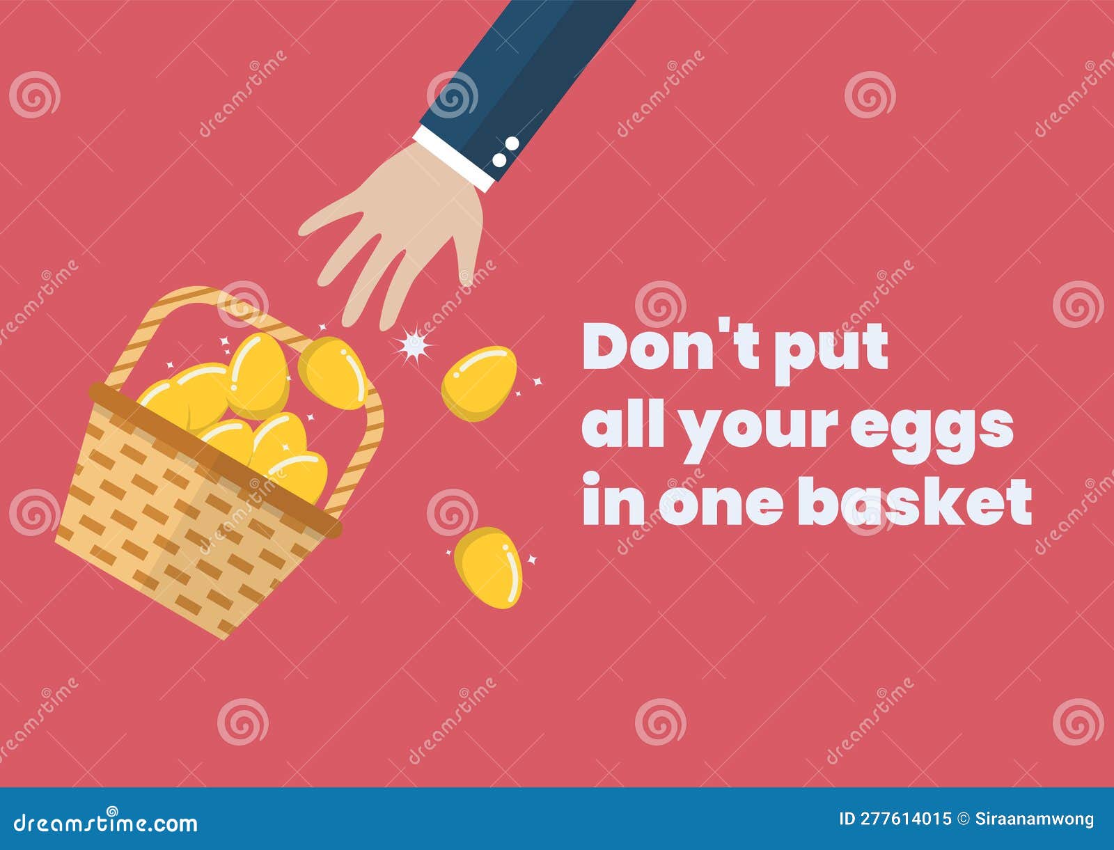 Don T Put All Your Eggs in One Basket Stock Vector - Illustration of ... Don T Put All Your Eggs in One Basket Stock Vector - Illustration of ...