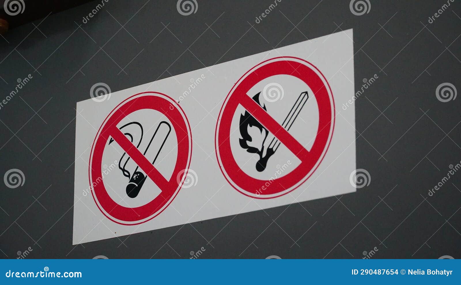 Don T Smoke Sign. No Smoking Sign Stock Photo - Image of cigarette ...