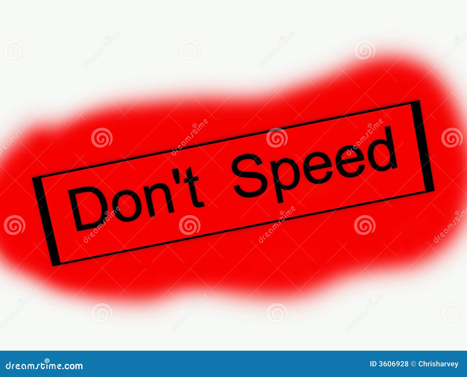 Don t Speed Sign 6 stock illustration. Illustration of sign - 3606928
