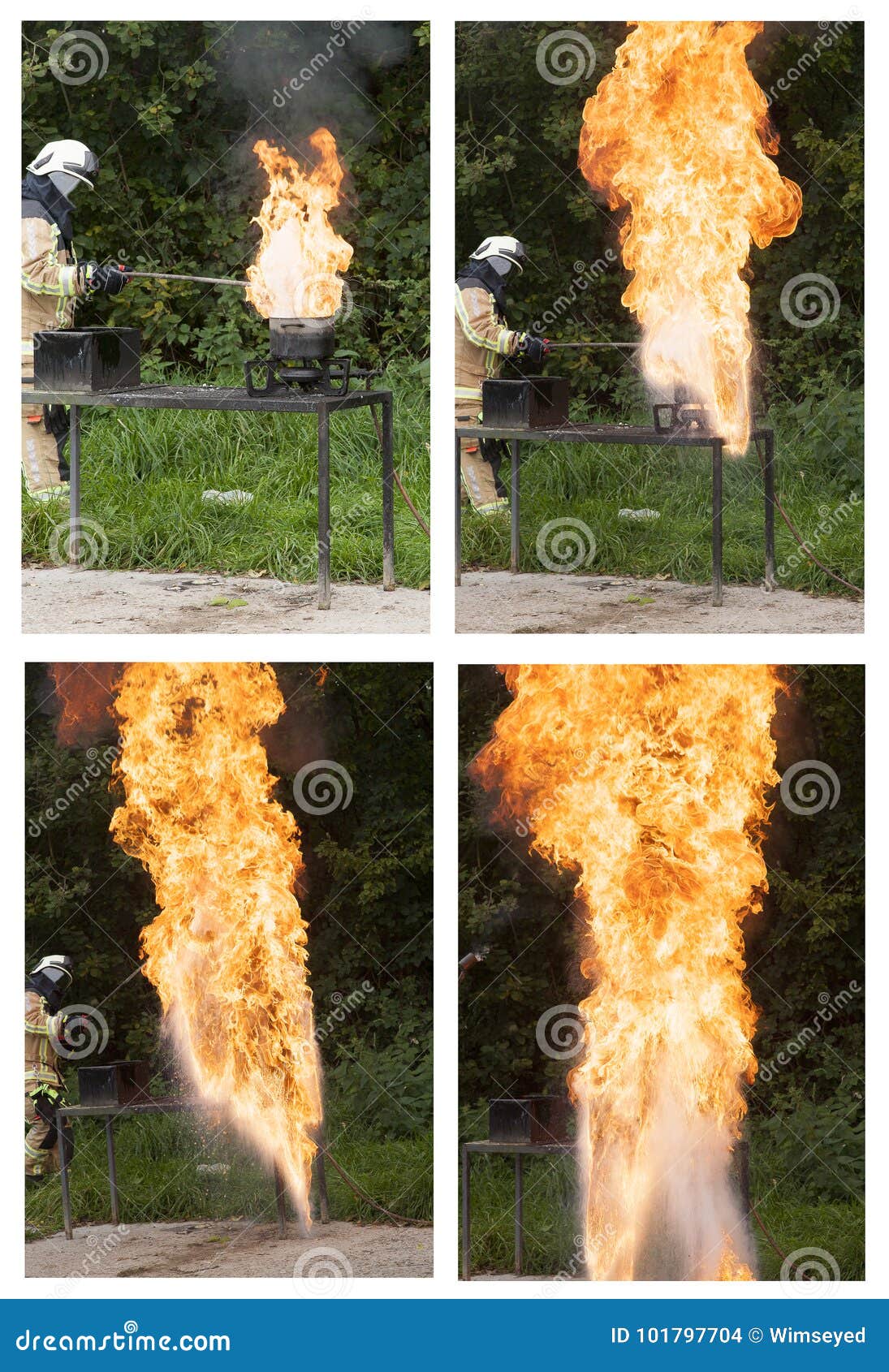 Putting Out Grease Fires