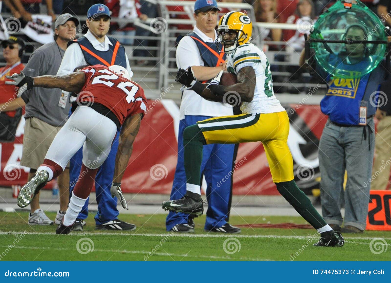 Donald Driver editorial stock photo. Image of wide, receiver - 74475373