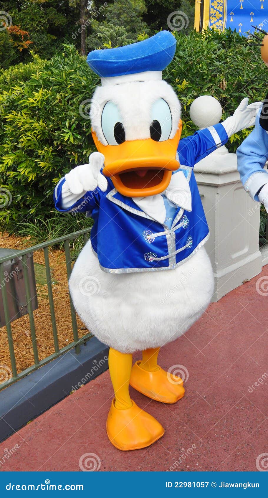 Donald Duck in De Wereld Van Disney Redactionele Fotografie - Image of ...