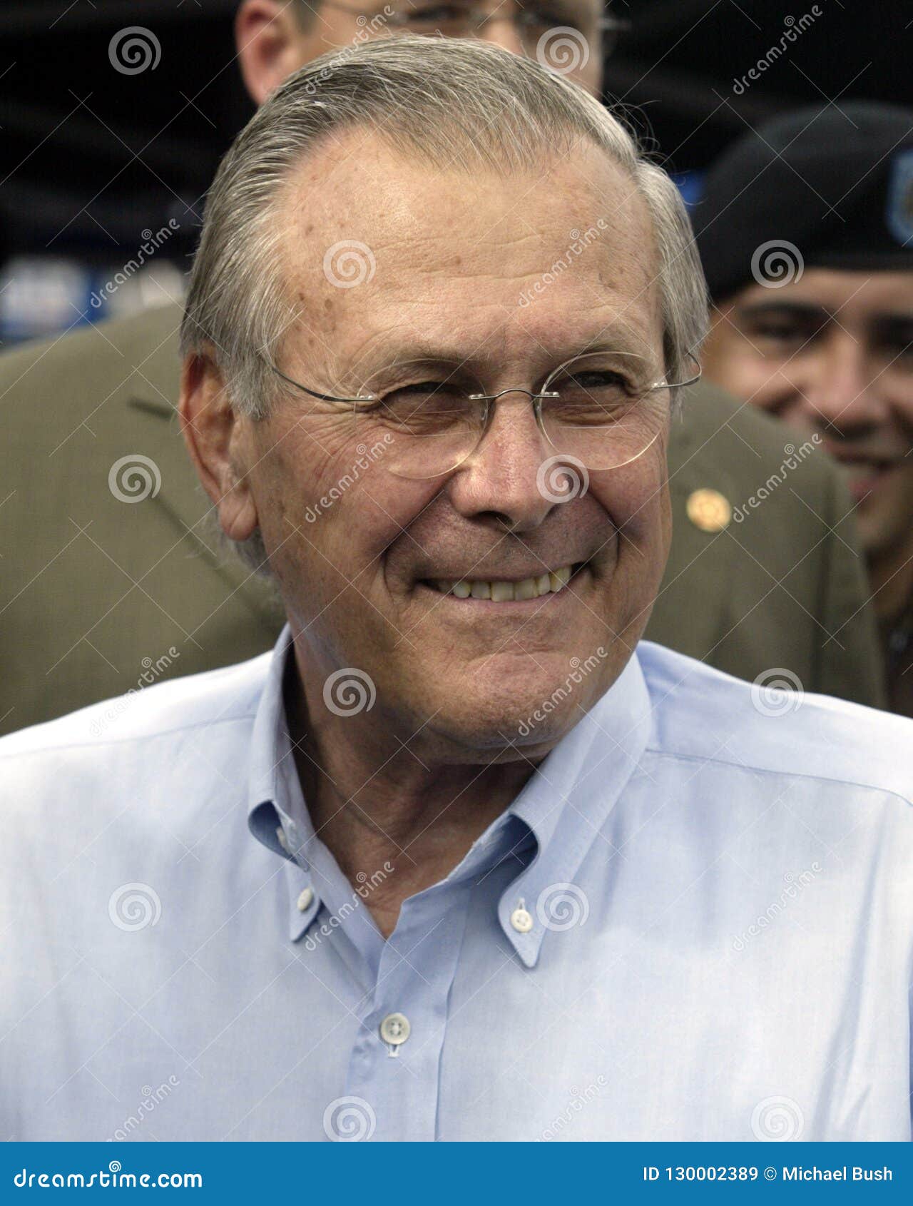 Donald Rumsfeld Attends Pepsi 400 Imagen de archivo editorial - Imagen ...