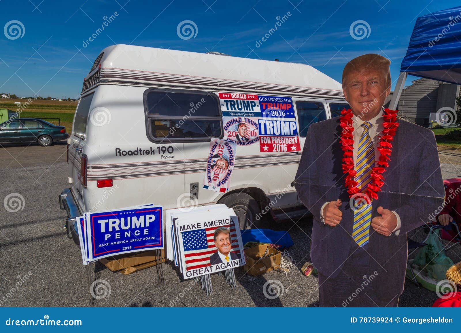Donald Trump Cut Out imagen de archivo editorial. Imagen de lancaster ...