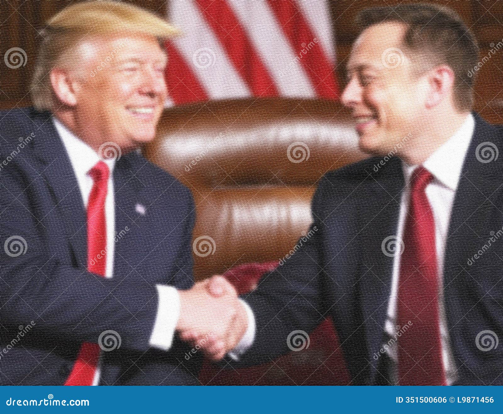 This Editorial Image Was Generated by Artificial Intelligence. Donald ...