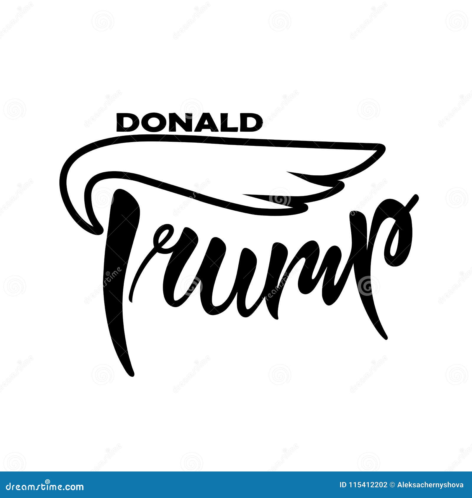 Donald trump editorial photography. Illustration of leadership - 115412202