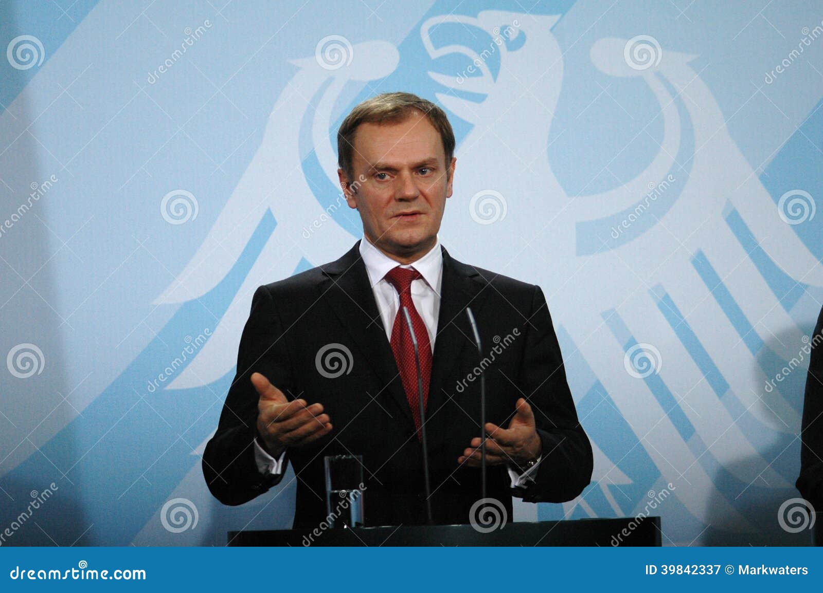 Donald Tusk fotografia editorial. Imagem de chanceler - 39842337