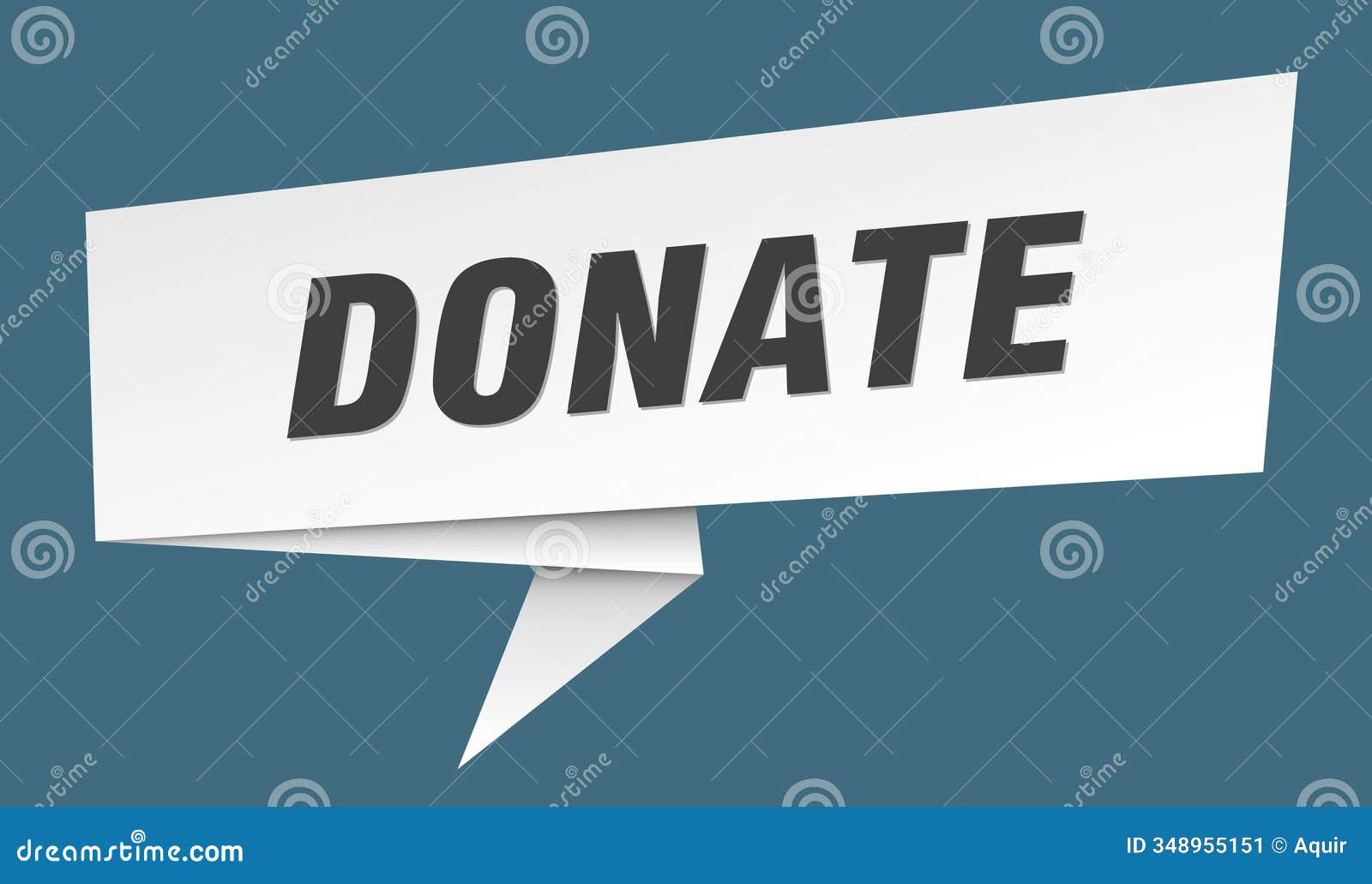 Donate Banner. Donate Speech Bubble, Label, Sticker, Sign Template ...