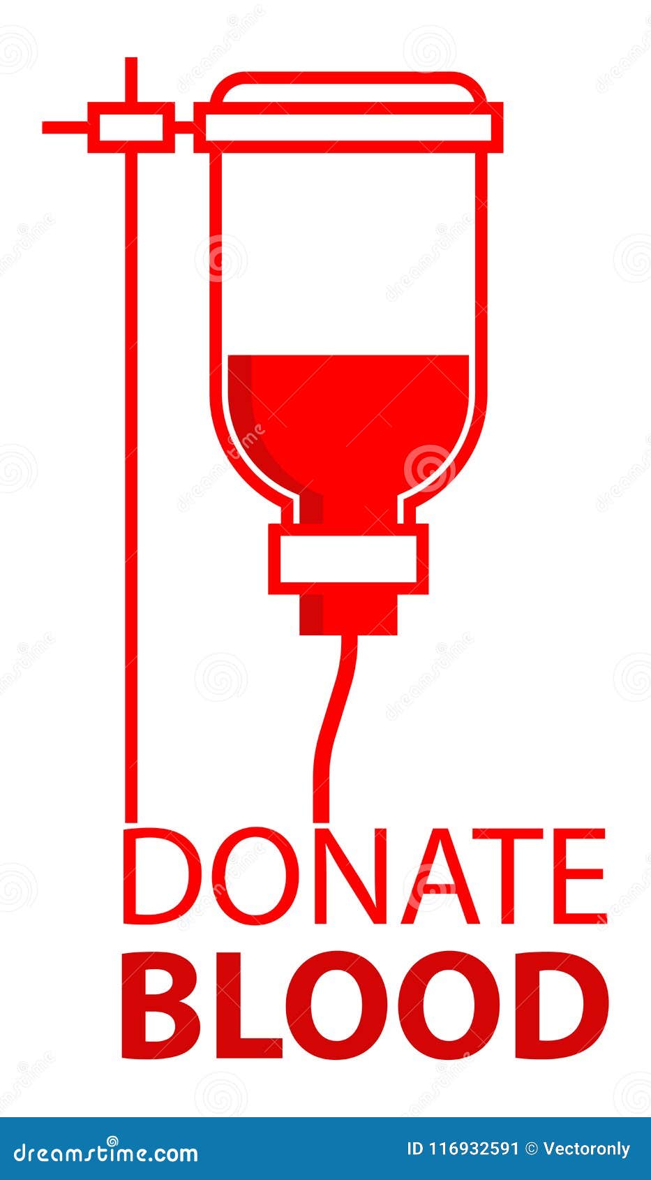 Donate Blood - Blood Bottle Stock Vector - Illustration of bags, blob ...