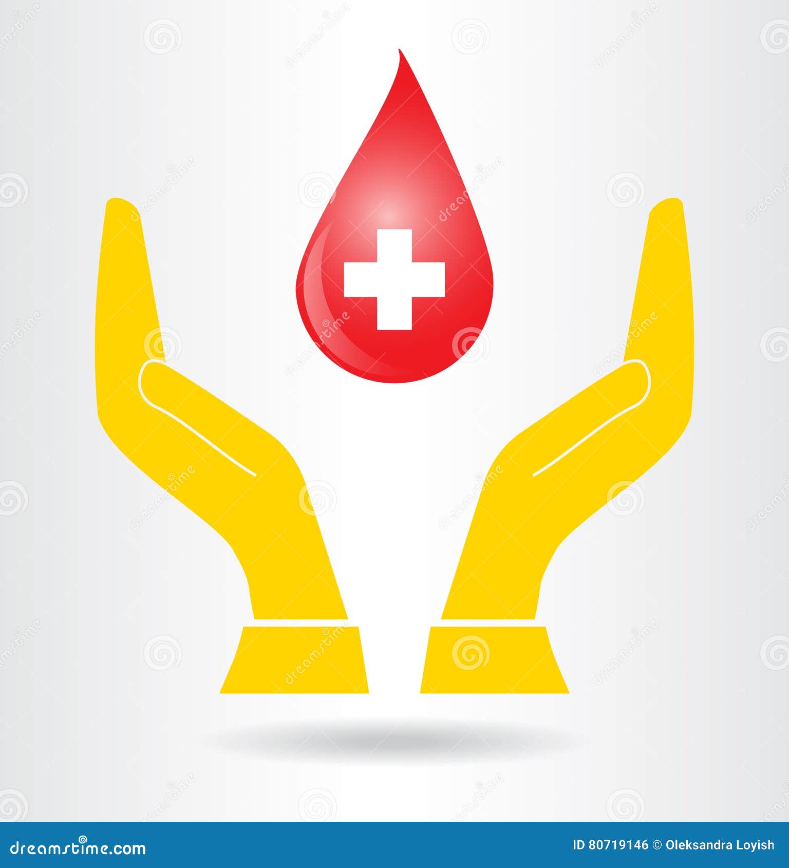 Donate blood. stock vector. Illustration of idea, fingers - 80719146