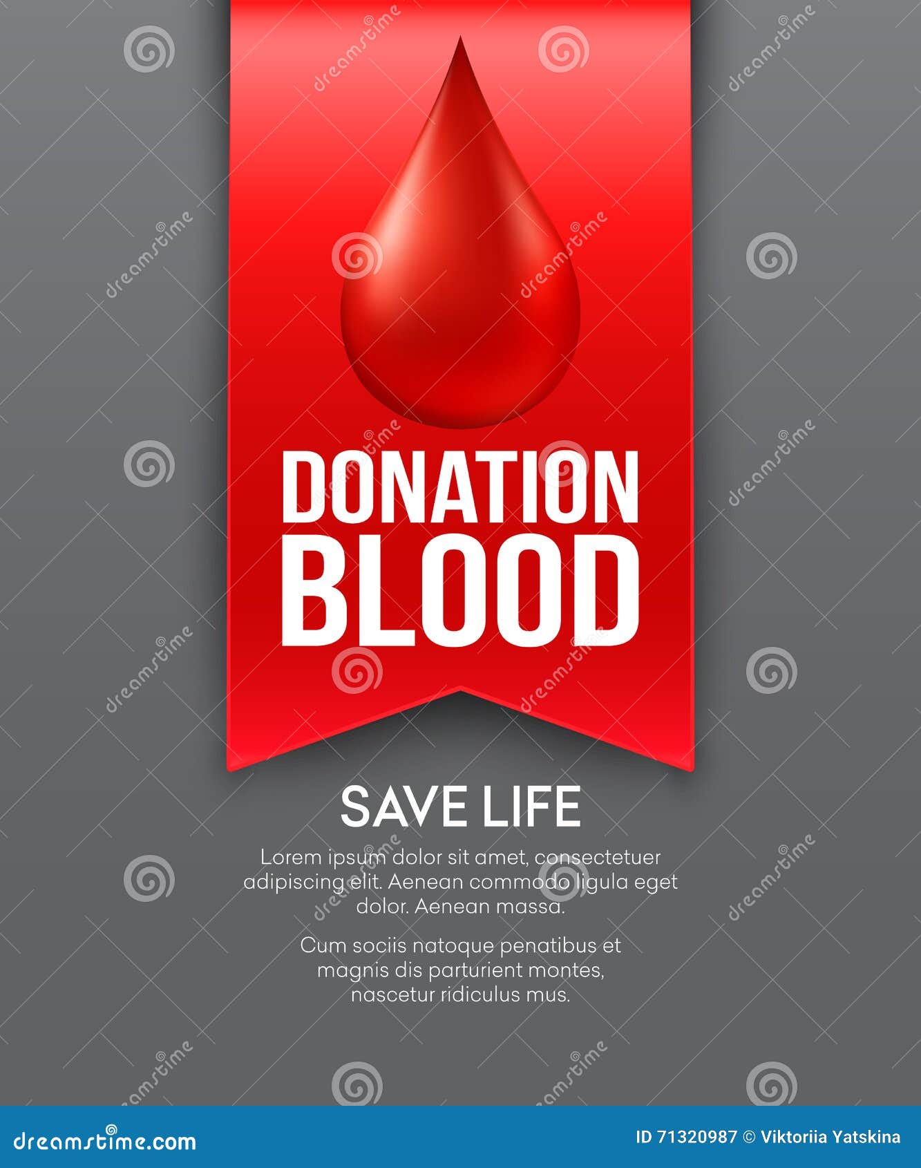 Donate Poster On Person Man Hand Vector Announcement Placard Banner ...