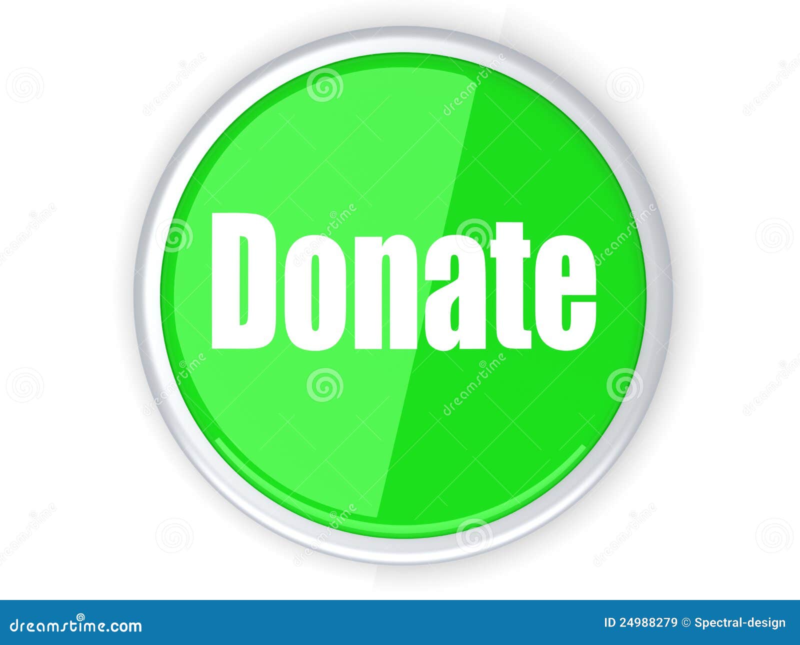 Donate Button stock illustration. Illustration of contribution - 24988279