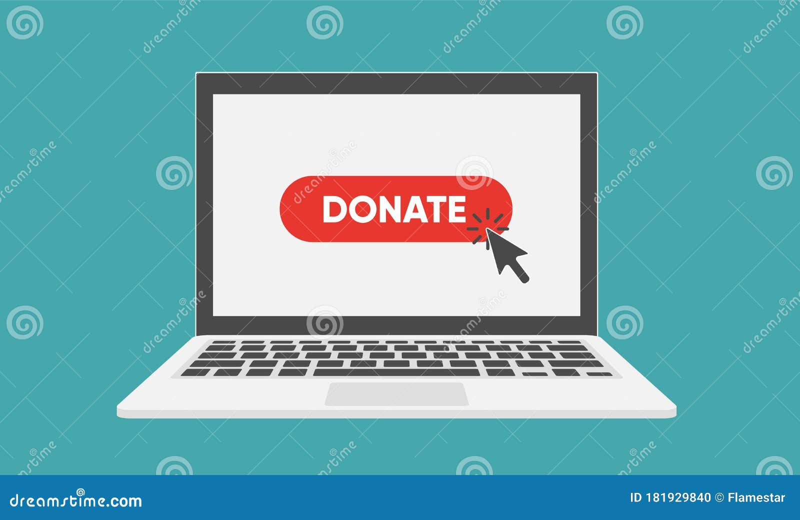Donate Buttons - Colorful Vector Illustration - Isolated On Transparent ...