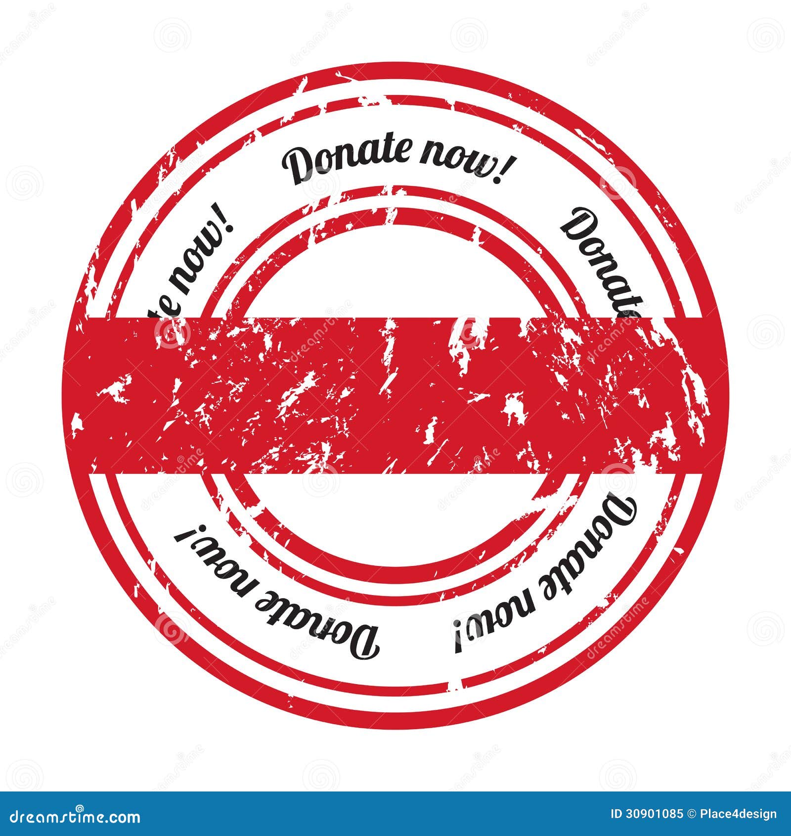 Donate grunge rubber stamp stock vector. Illustration of donation ...