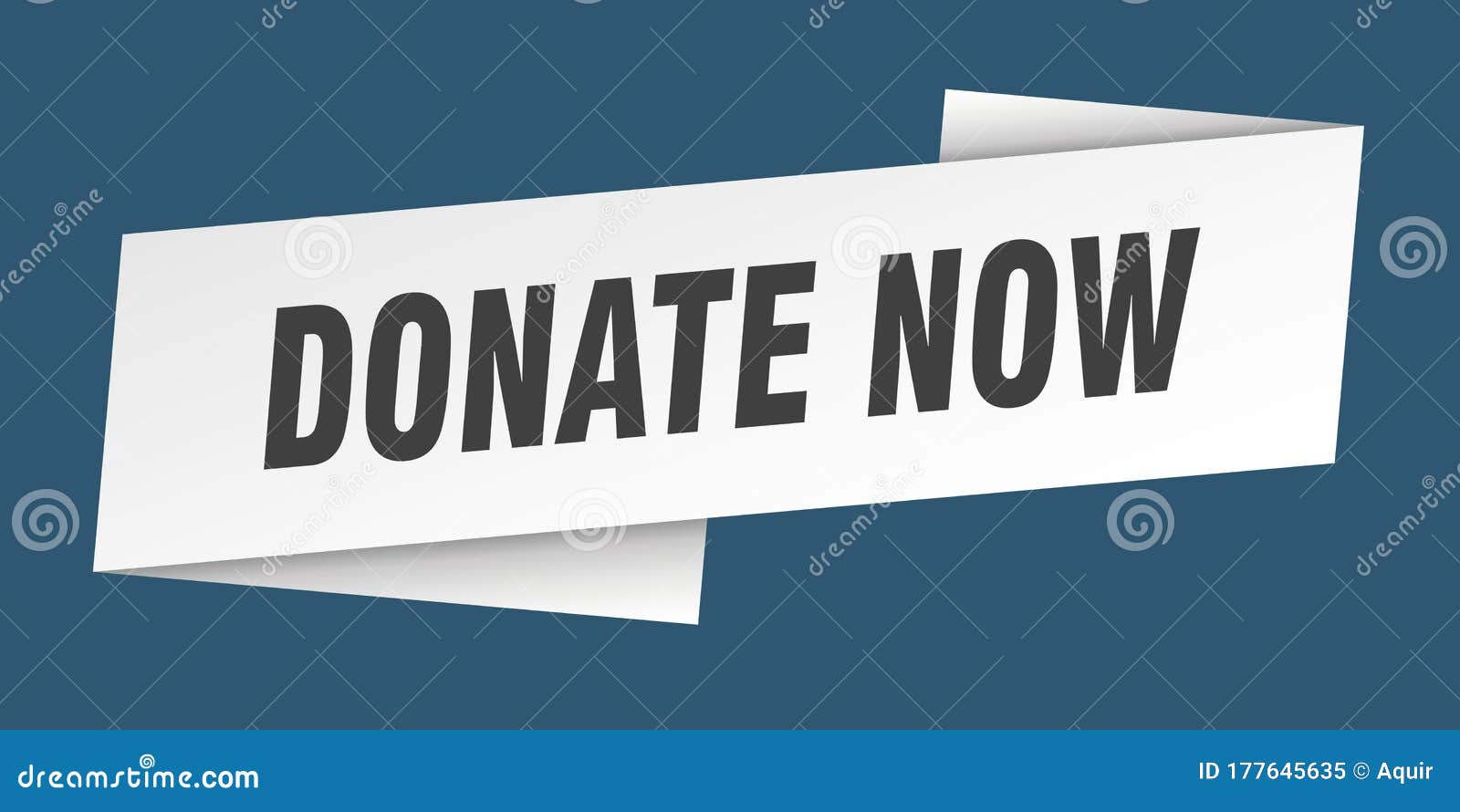 Donate Now Banner Template. Donate Now Ribbon Label Stock Vector ...