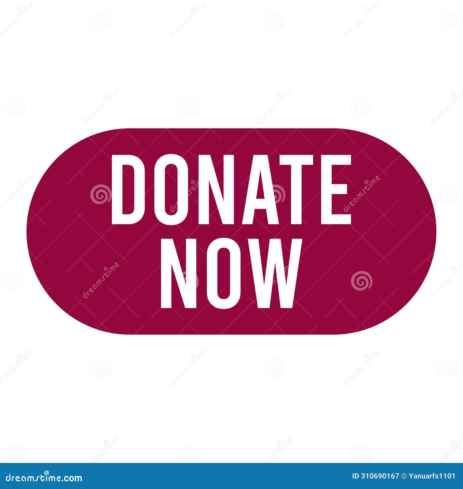 Donate Now Button Design Template Stock Vector - Illustration of ...