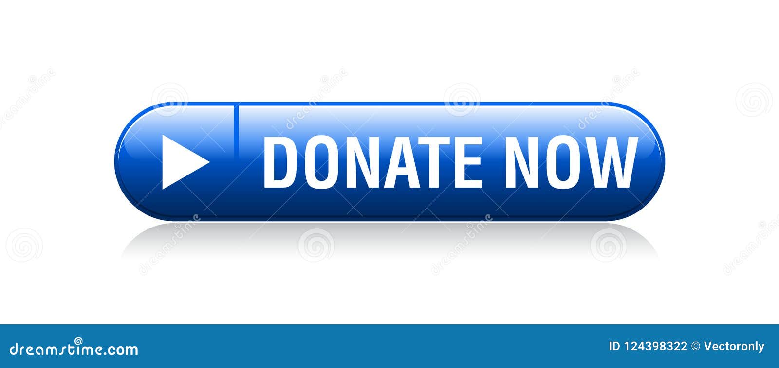 Blue Donate Now Button