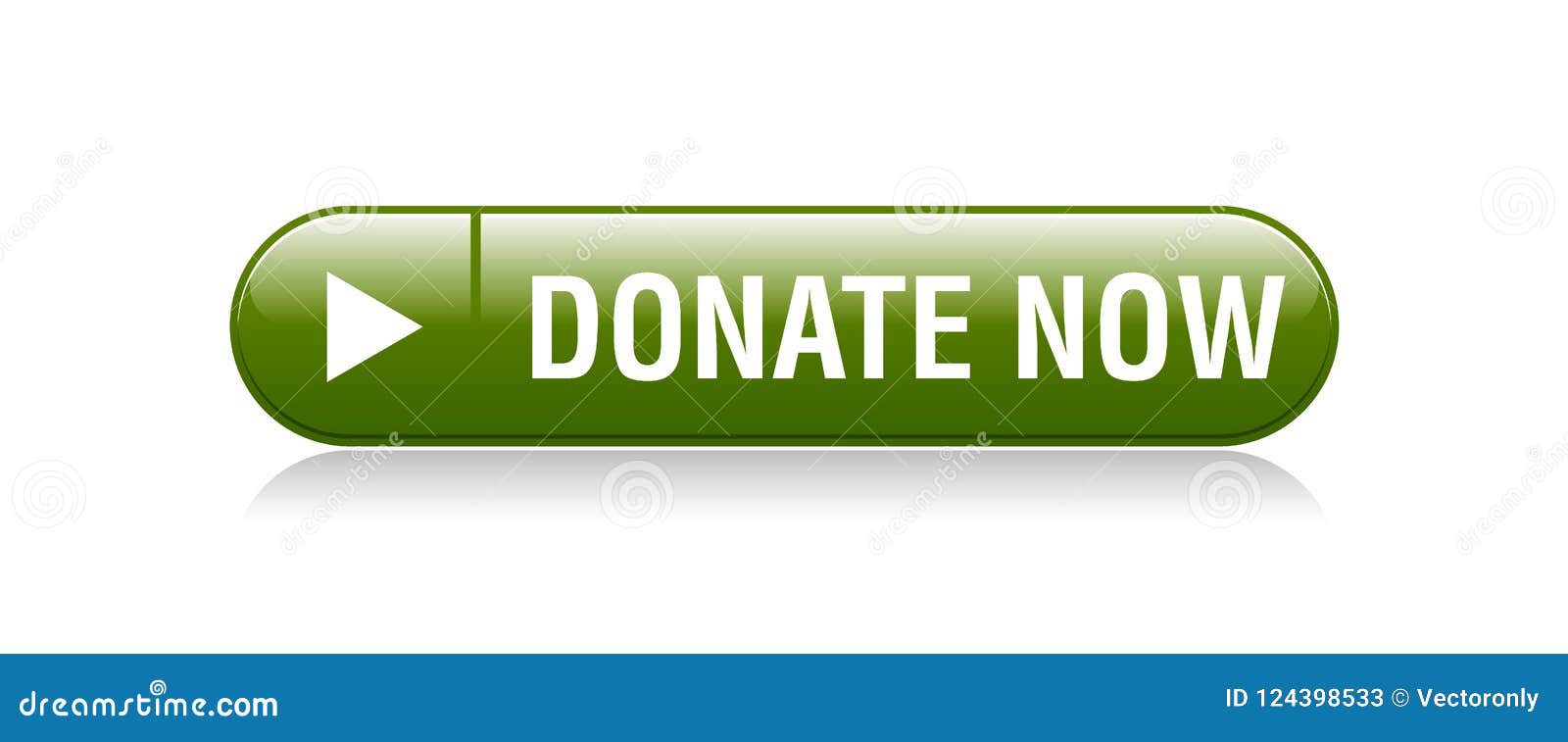 Donate now button stock illustration. Illustration of give - 124398533