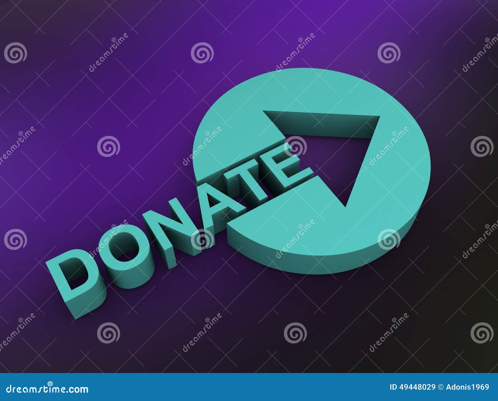 Donate sign stock illustration. Illustration of gratuitous - 49448029
