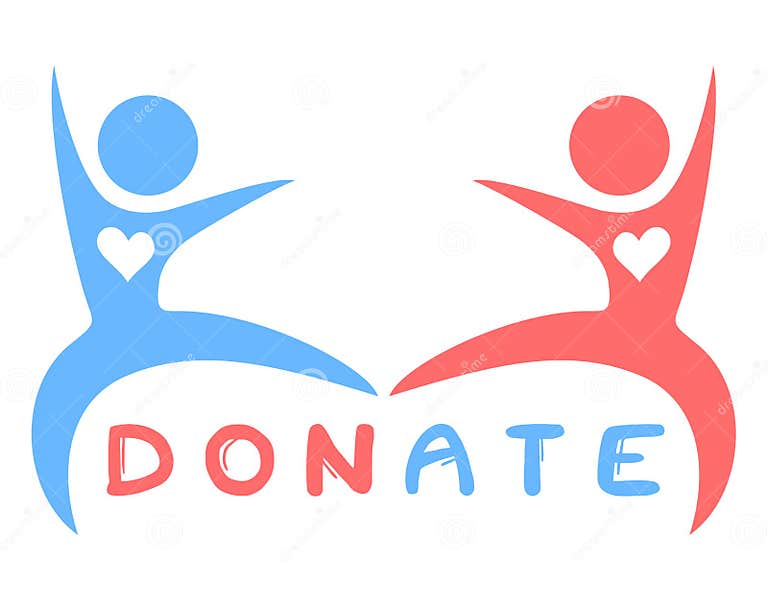 Donate symbol stock vector. Illustration of bequeath - 36472360