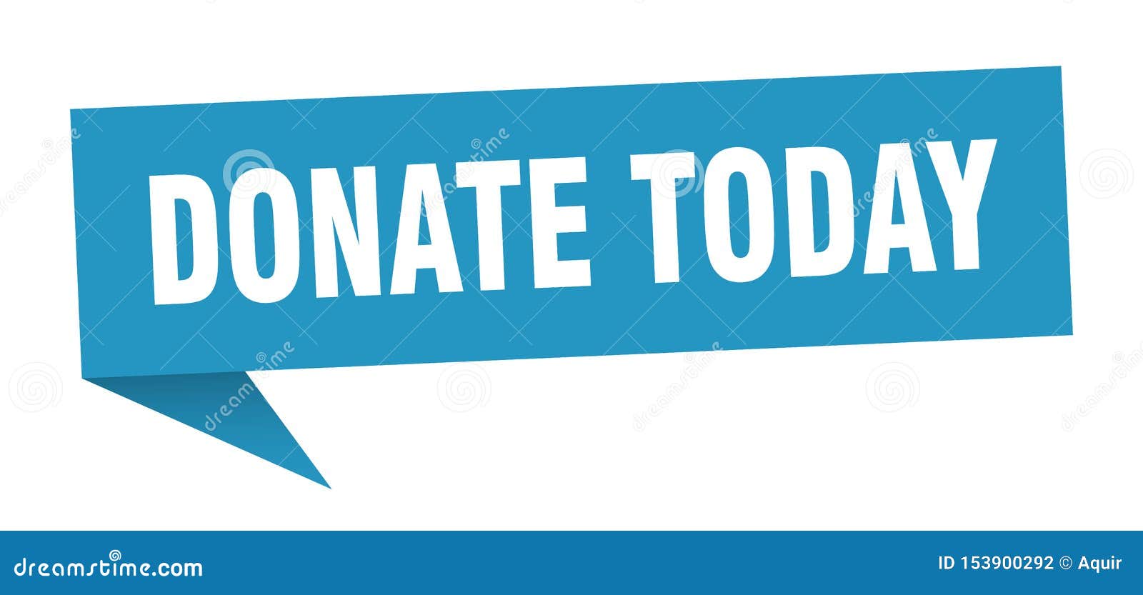 Donate Today Speech Bubble. Stock Vector - Illustration of price, paper ...