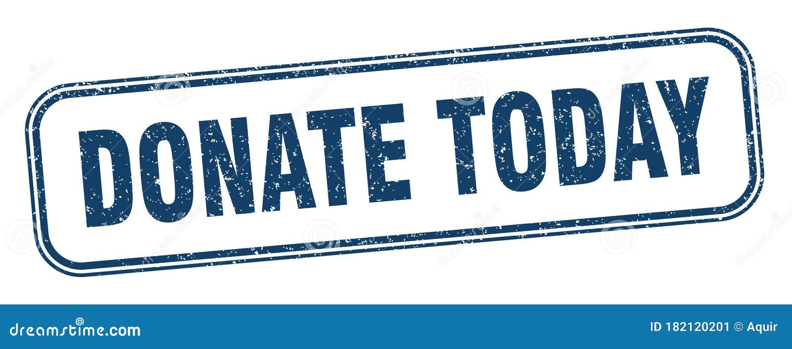 Donate Today Stamp. Donate Today Square Grunge Sign Stock Vector ...
