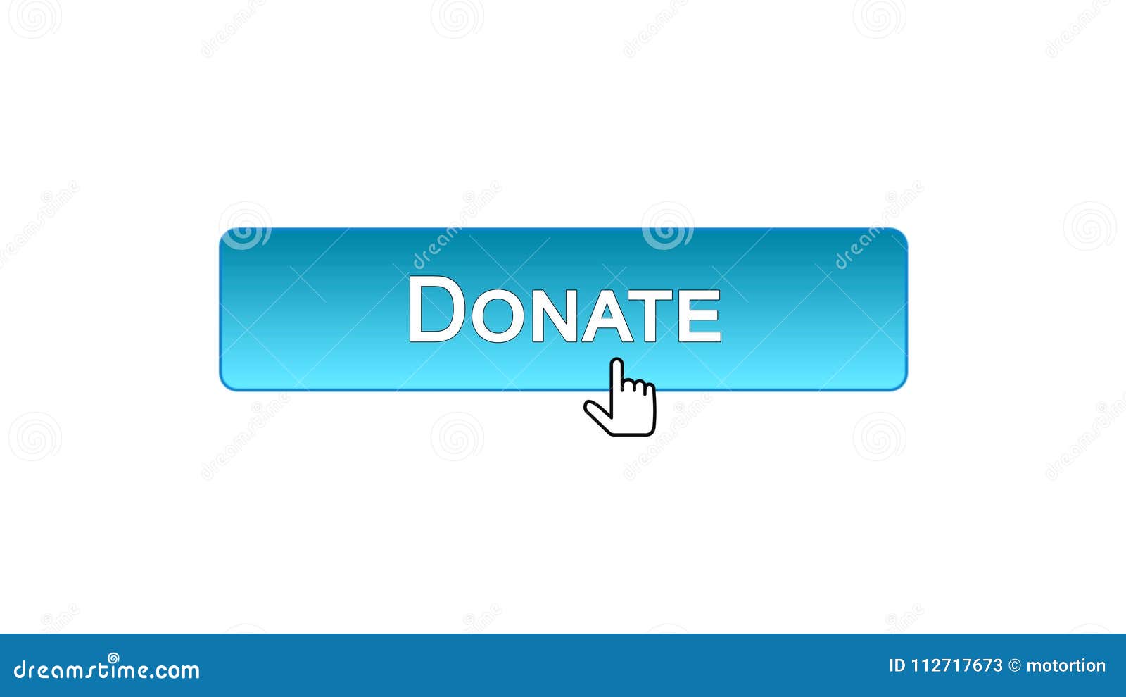 Donate Web Interface Button Clicked with Mouse Cursor, Blue Color ... Donate Web Interface Button Clicked with Mouse Cursor, Blue Color ...
