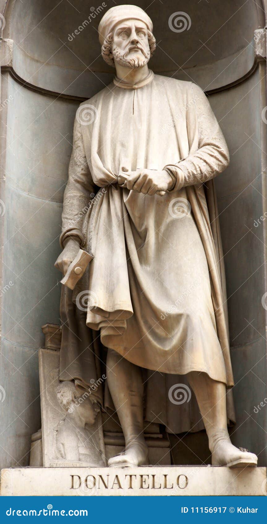 Donatello stock image. Image of statue, italian, donatello - 11156917