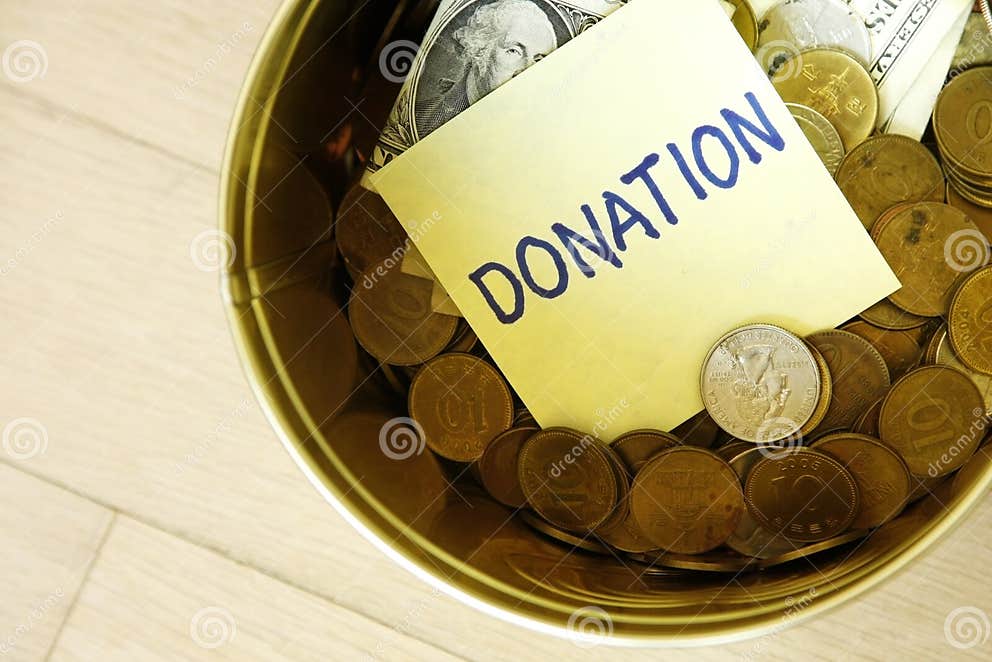Donation Box stock photo. Image of giving, korean, isolated - 10946920