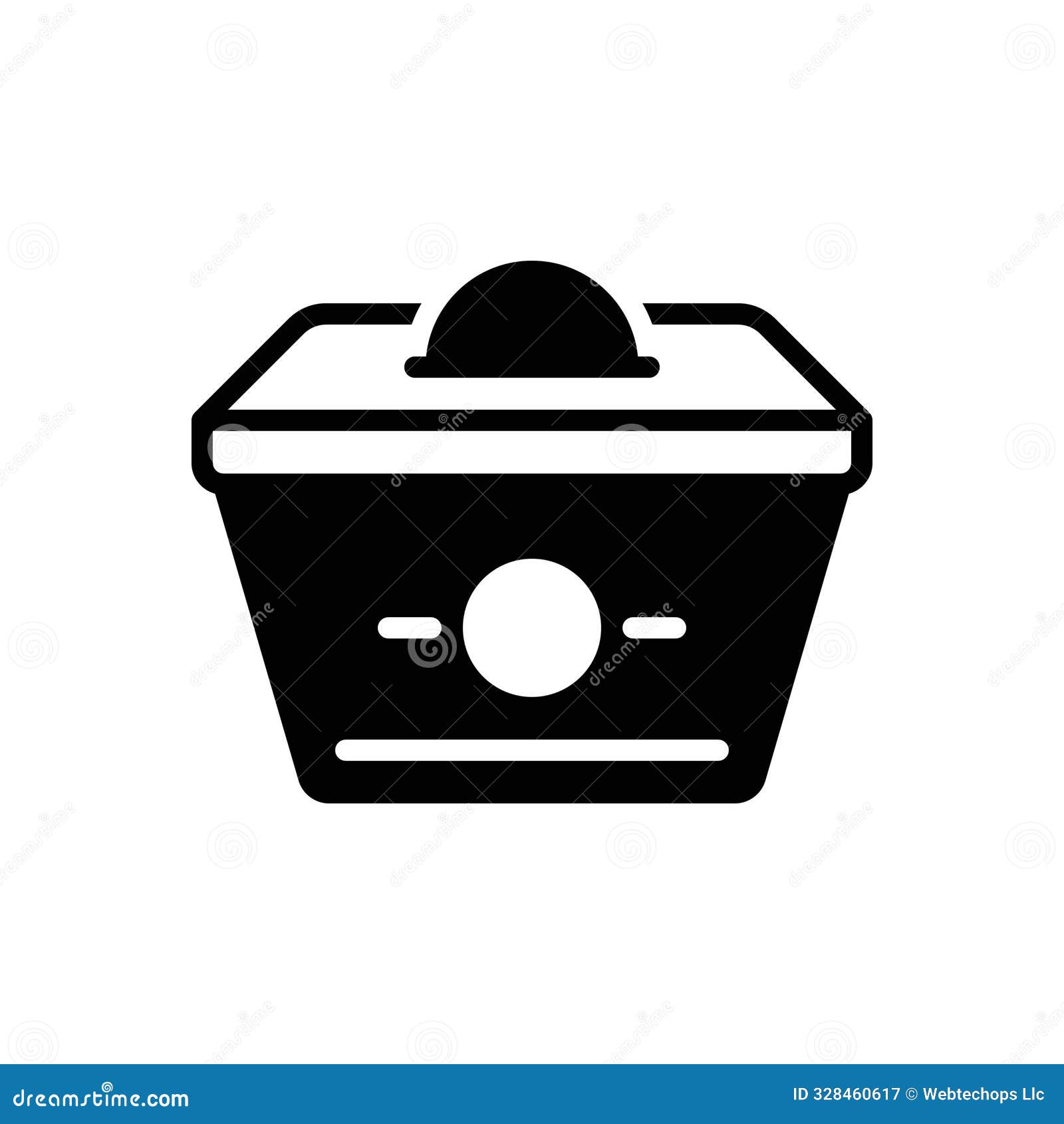 Black Solid Icon for Donation Box, Alms Deed and Money Stock ...