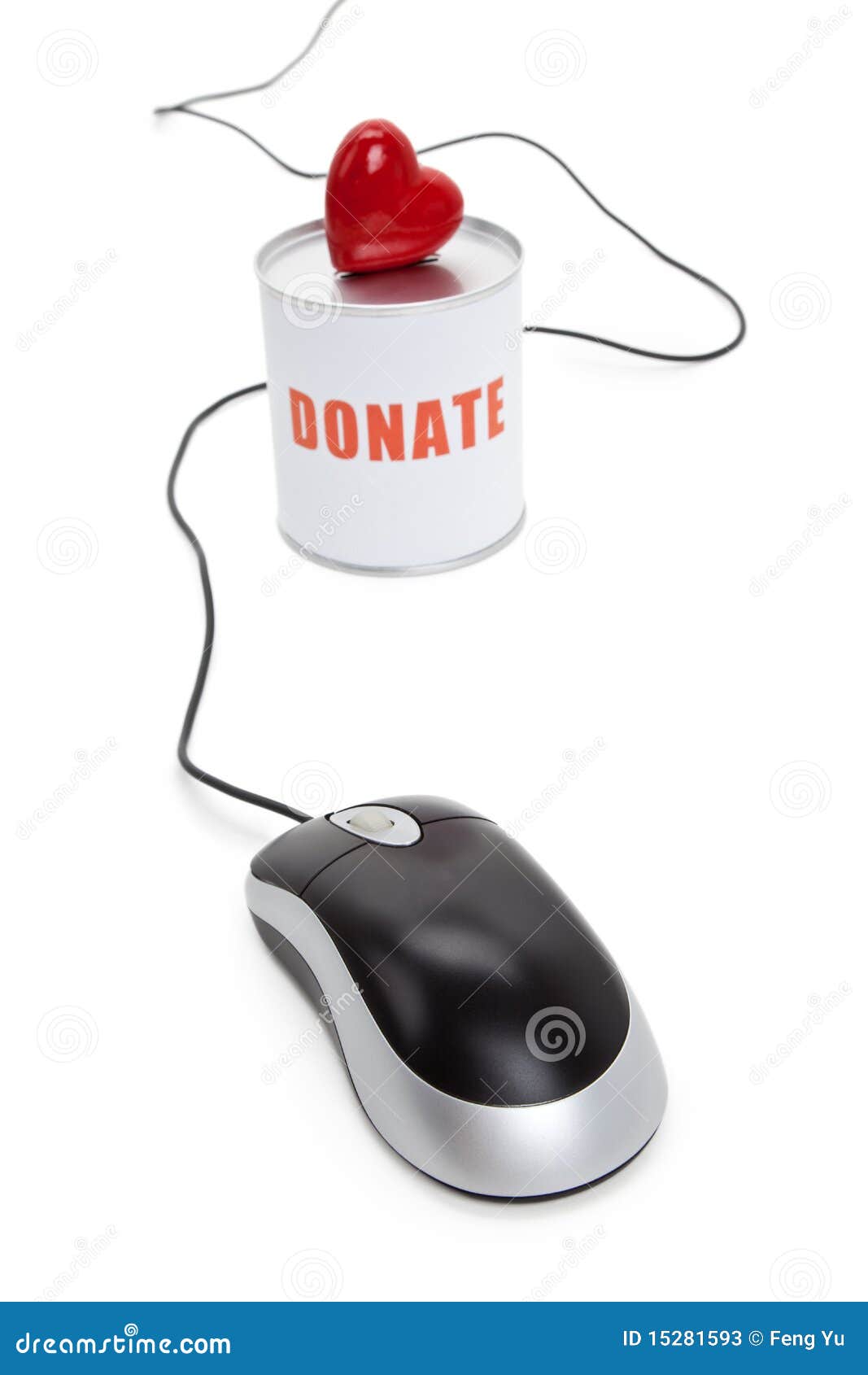 Donation Box and Red Heart stock image. Image of heart - 15281593