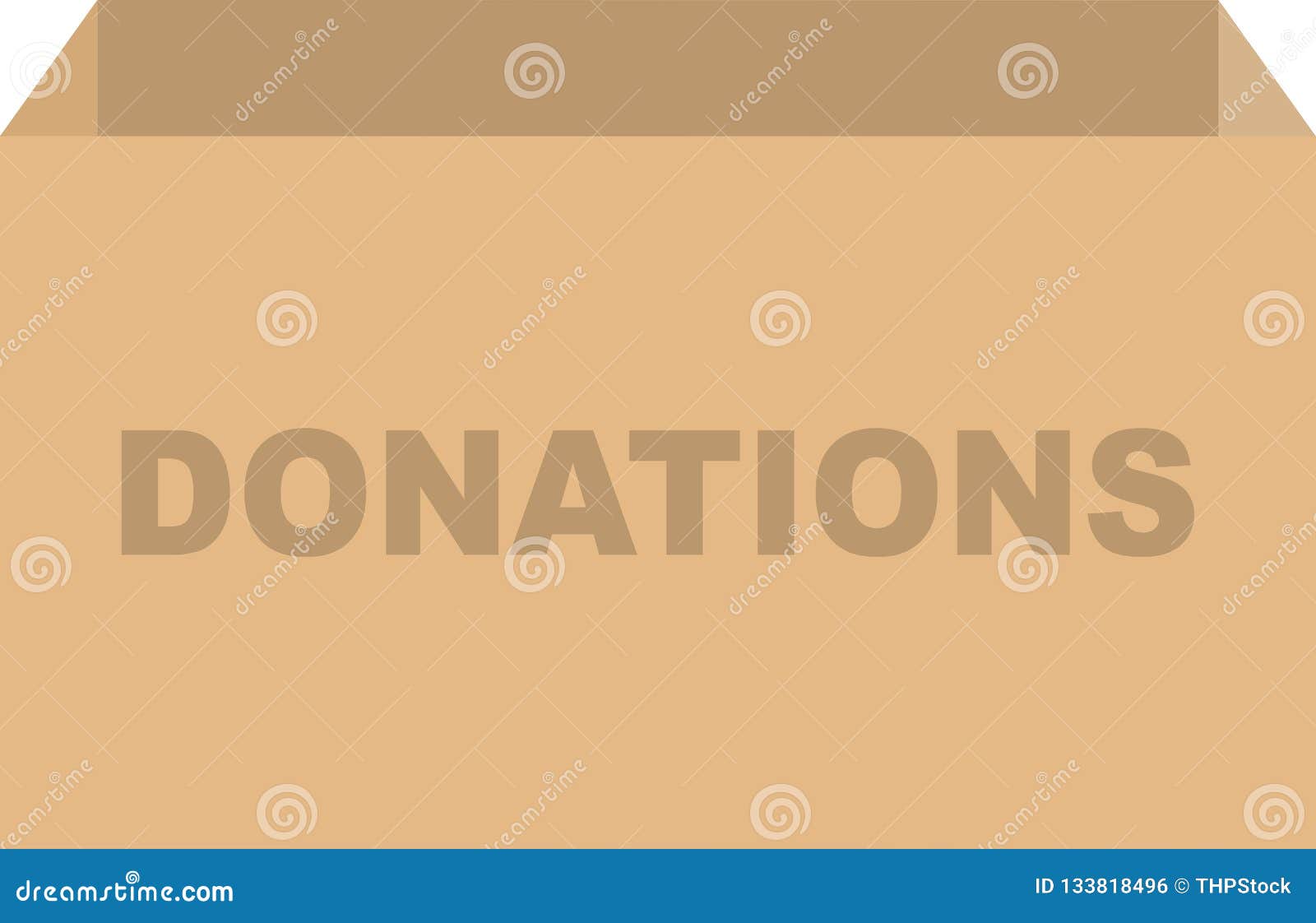 Donation Box Vector stock vector. Illustration of care - 133818496