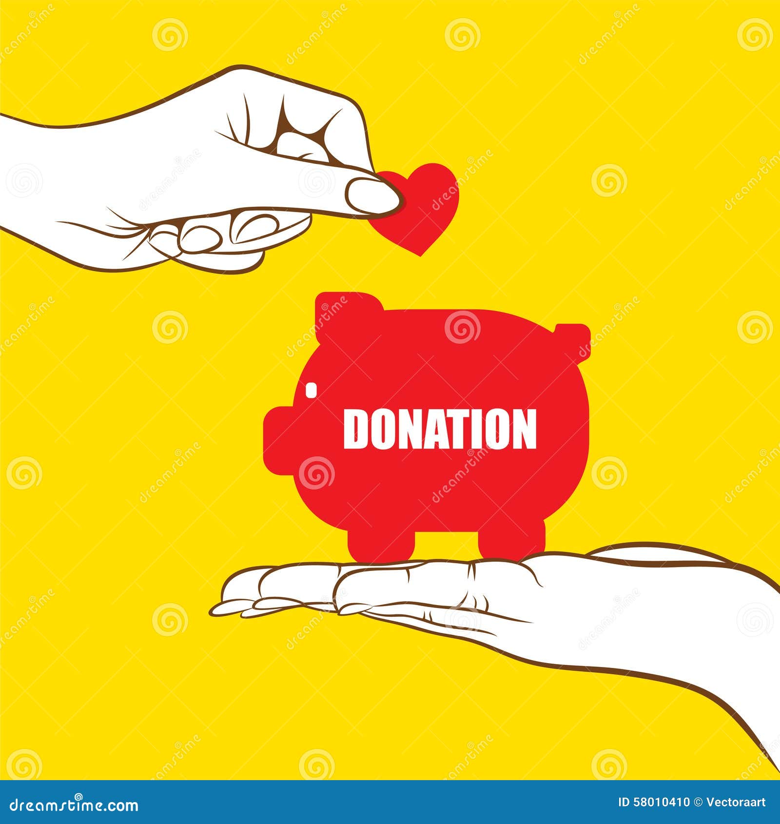 Donation concept design stock vector. Illustration of crisis - 58010410