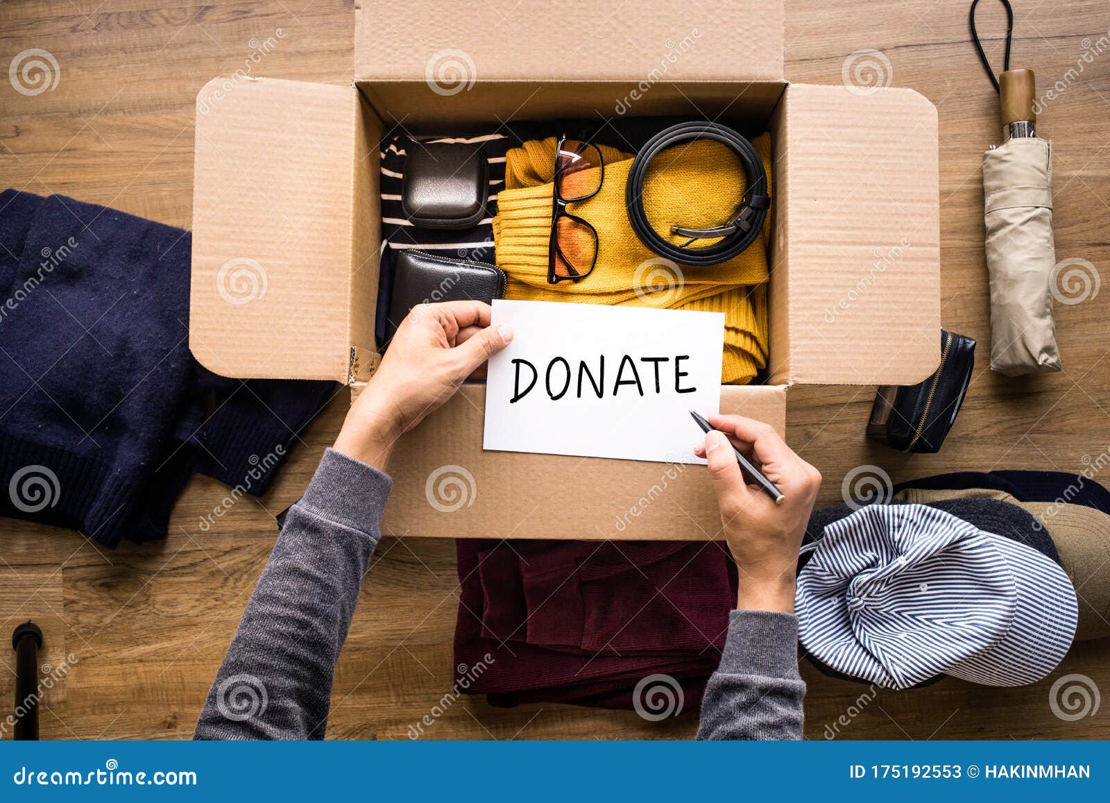 Donation Concepts with Person Writing Text Donate Message on ...