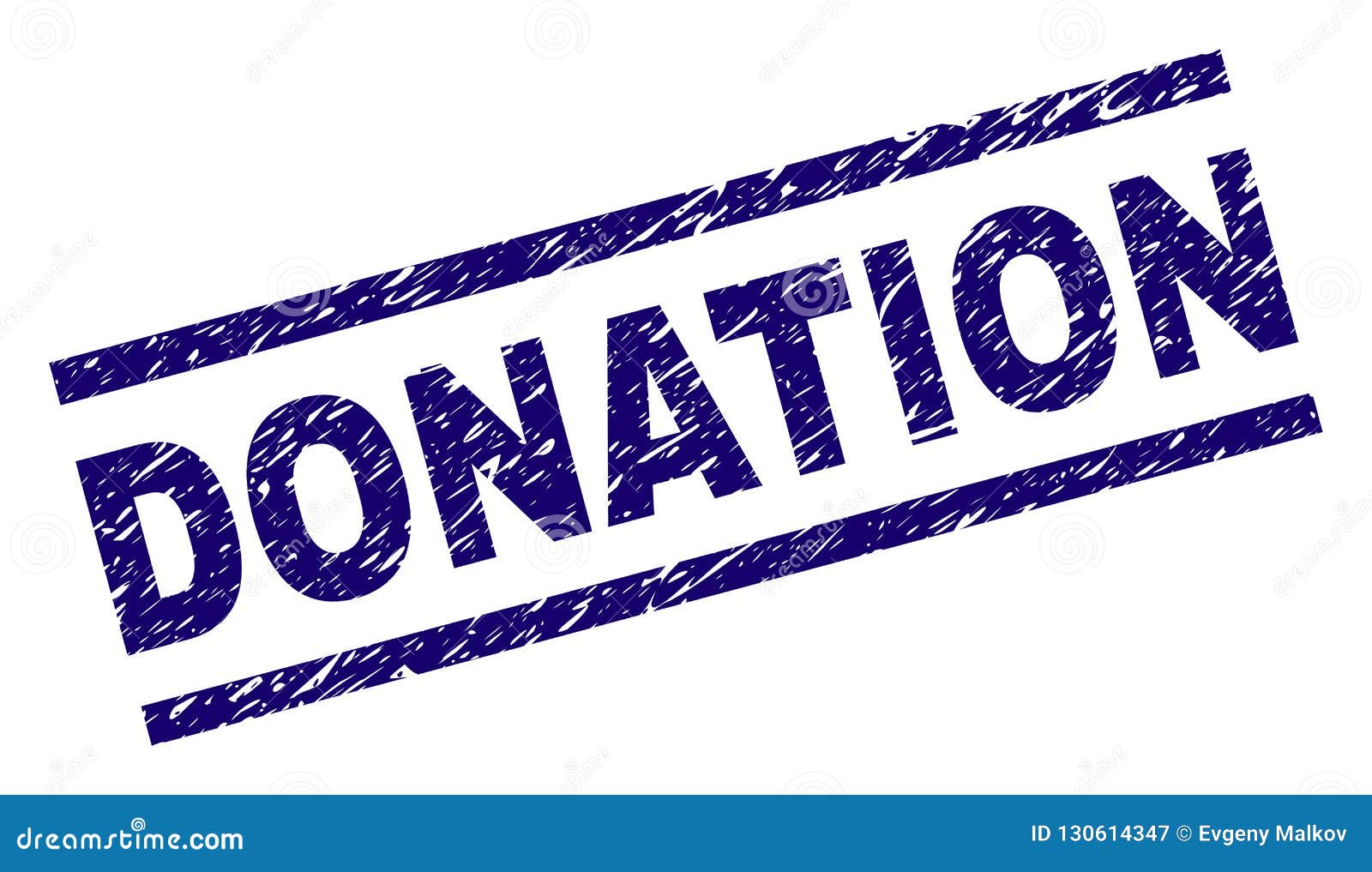 Scratched Textured DONATION Stamp Seal Stock Vector - Illustration of ...